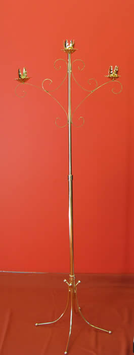 Gold Unity/ Trinity Candelabra - Asheville, NC - Rent All Inc