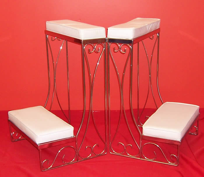 Kneeling Bench, Silver - Asheville, NC - Rent All Inc