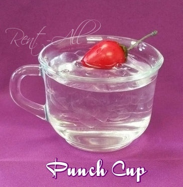 Glass Punch Cup 6 oz. - Asheville, NC - Rent All Inc